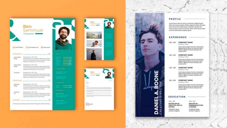 50 mejores CV y plantillas de currículum 2023