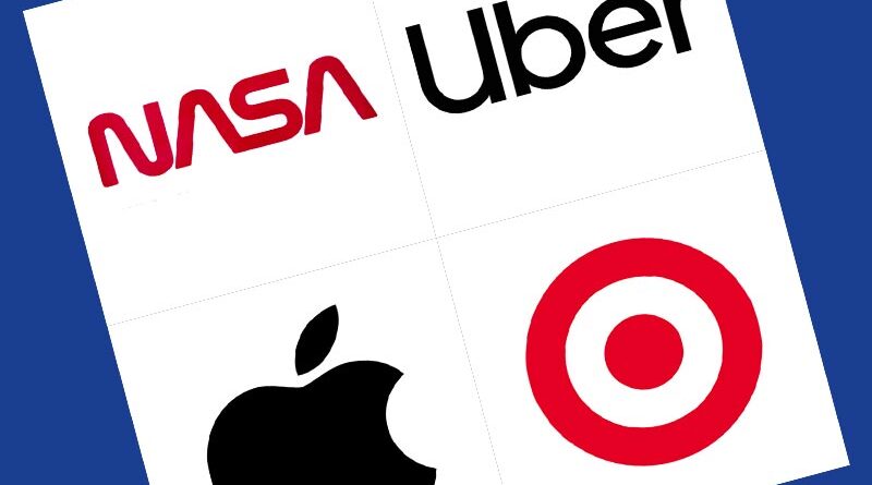 40 logotipos minimalistas de marcas famosas
